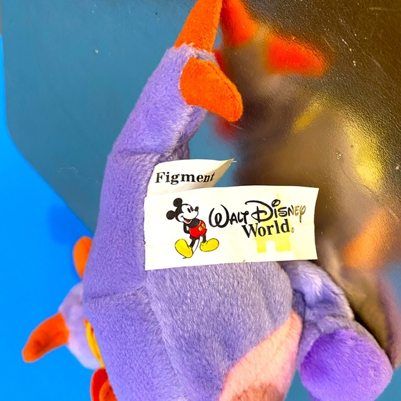 Disney | Toys | Walt Disney World Vtg 9s Figent Dragon Epcots Mascot Of ...